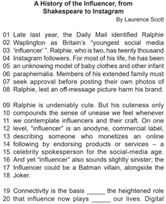 Questão The alternative that best paraphrases the sentence “As Francis ...