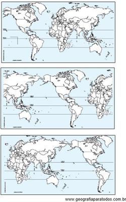 Questão Os mapas são representações da realidade confeccionados com ...
