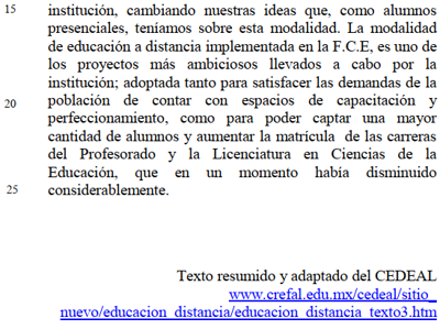 Questão La forma verbal compuesta había disminuido (línea 24), que ...